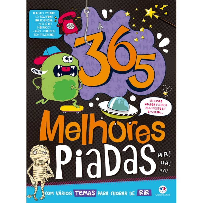 365 melhores piadas - Ciranda Cultural