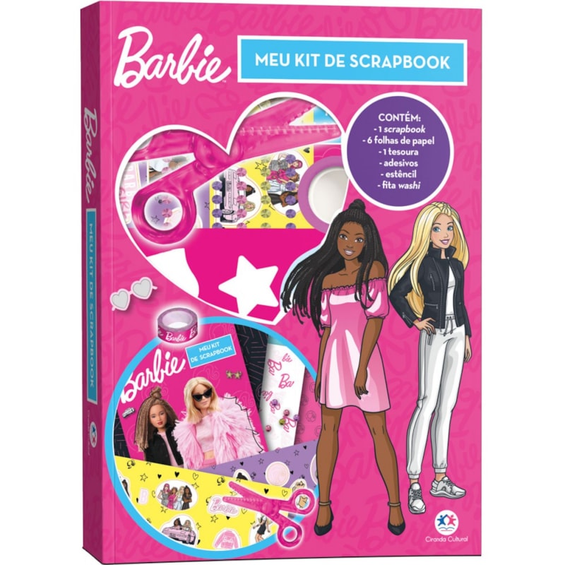 Barbie - Meu kit de Scrapbook - Ciranda Cultural
