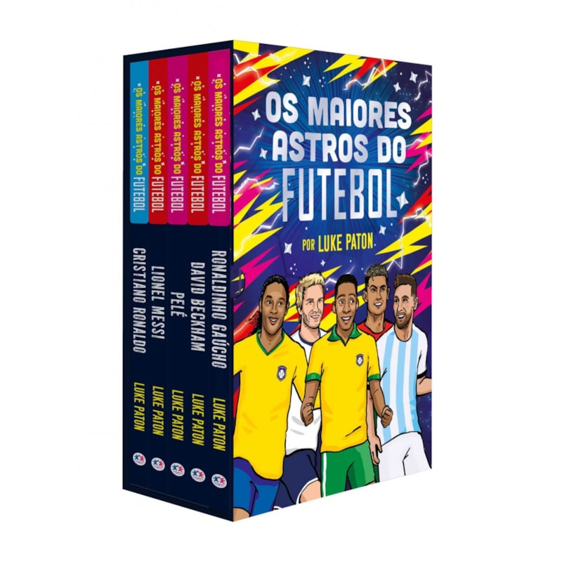 Box - Os maiores astros do futebol - Ciranda Cultural