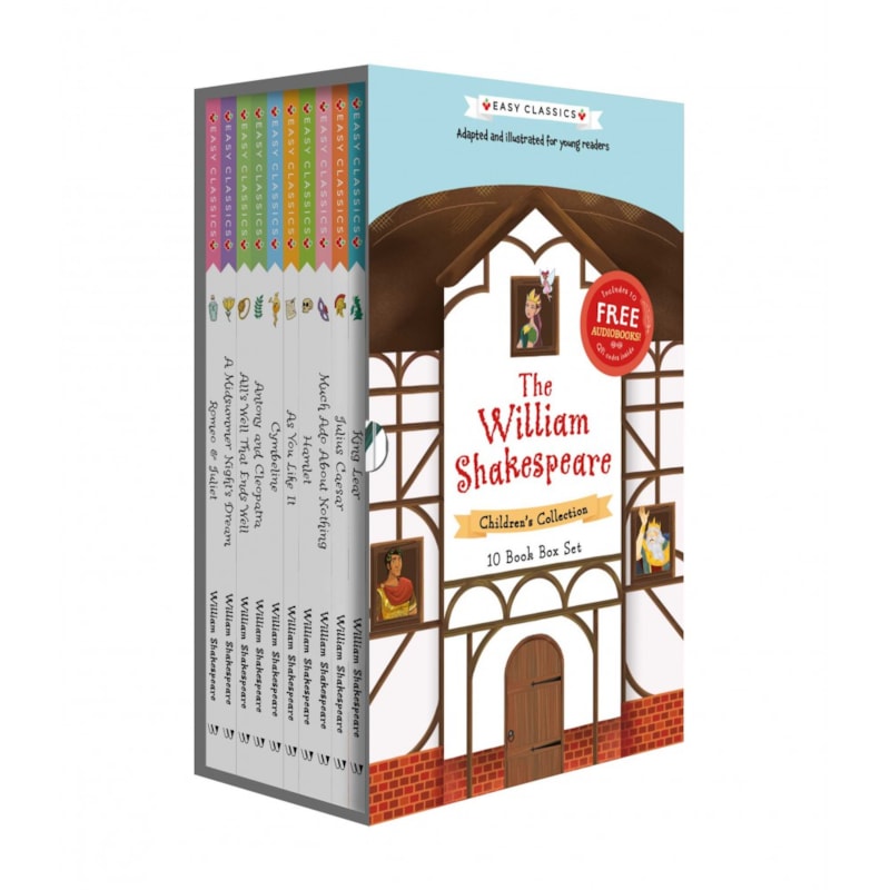 Box - The William Shakespeare Children's Collection - Ciranda Cultural