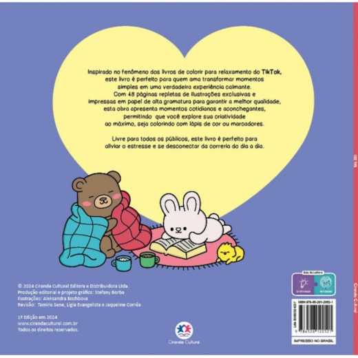 Cozy Time - Para Colorir - Ciranda Cultural