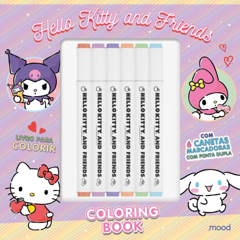 Hello Kitty - Coloring Book - Livro de colorir - Ciranda Cultural