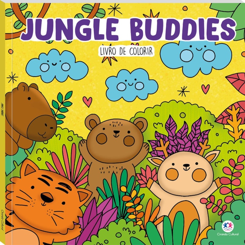 Jungle Buddies - Livro de Colorir - Ciranda Cultural