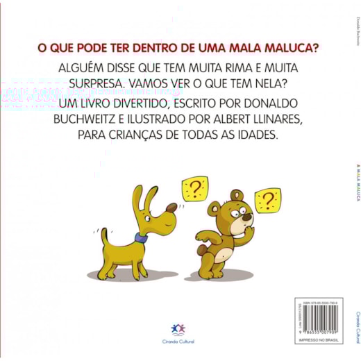 Livro A mala maluca - Ciranda Cultural