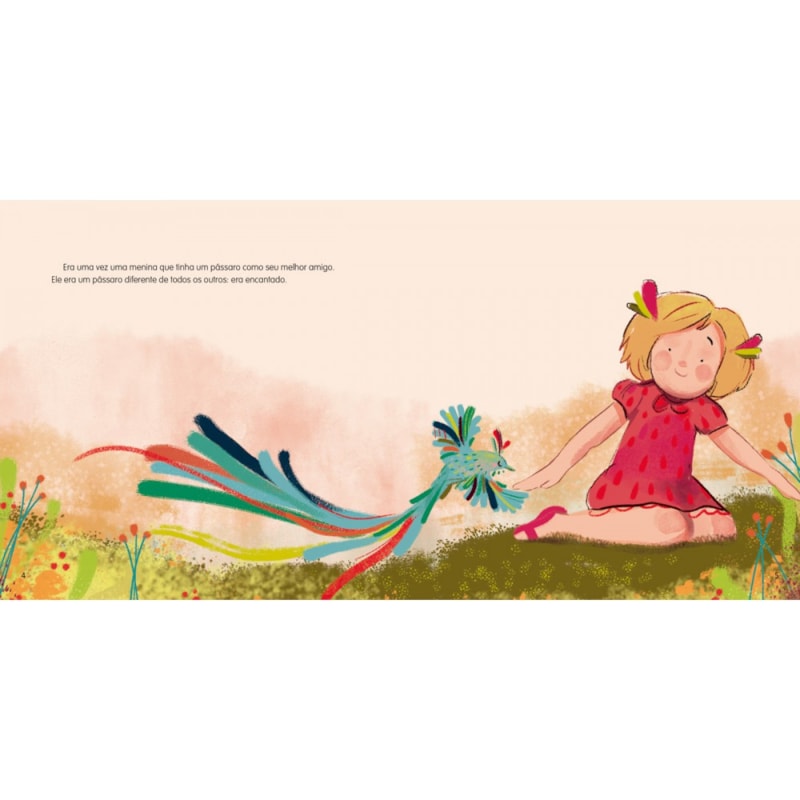 Livro A menina e o pássaro encantado - Ciranda Cultural