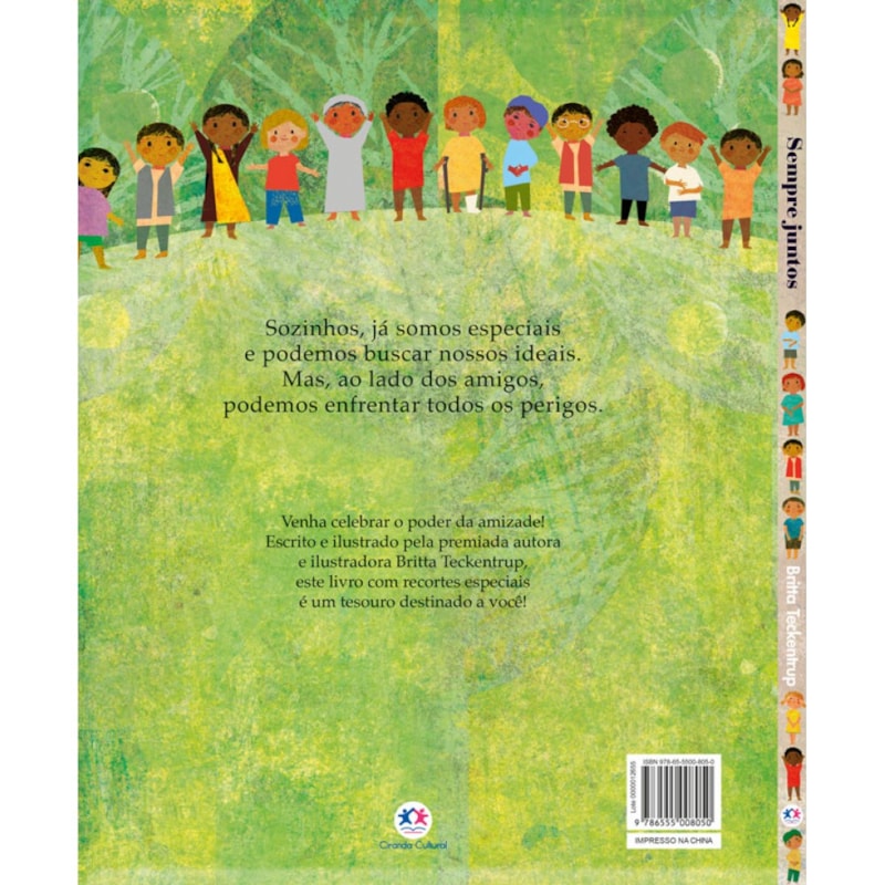 Livro Capa dura Sempre juntos - Ciranda Cultural