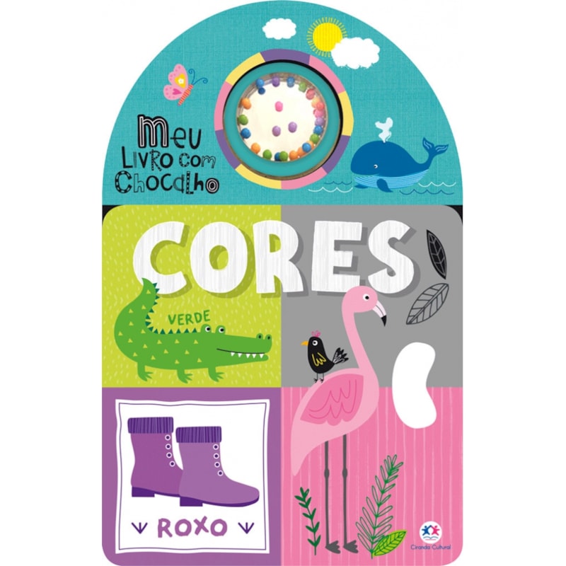 Livro Cartonado Cores Ciranda Cultural