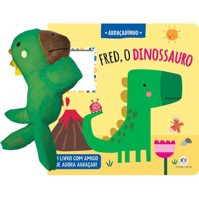 Livro Cartonado Fred, o dinossauro - Ciranda Cultural