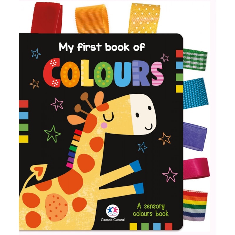 Livro Cartonado My first book of colours - Ciranda Cultural