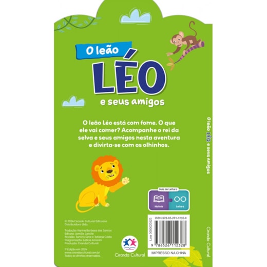 Livro Cartonado O leão Léo - Ciranda Cultural