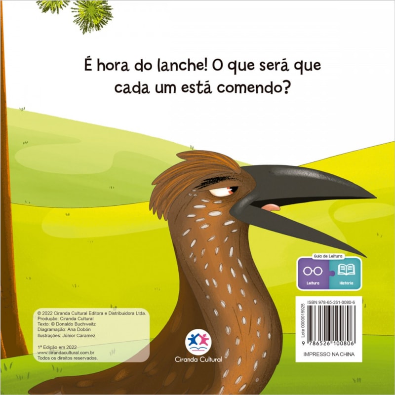 Livro Cartonado Vamos comer? - Ciranda Cultural