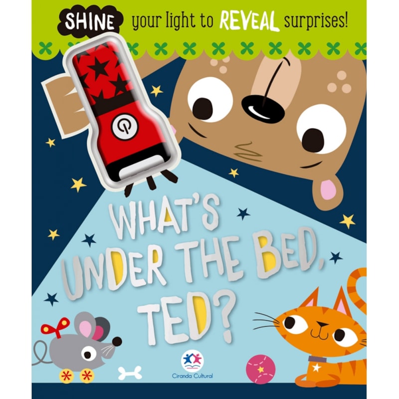 Livro Cartonado What's under the bed, ted? - Ciranda Cultural