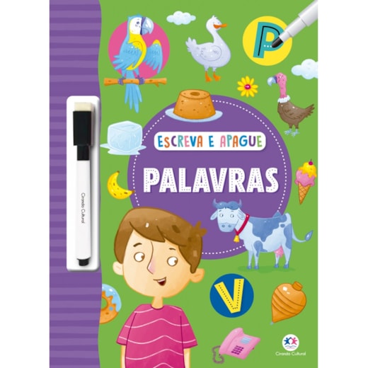 Livro Escreva e apague Palavras - Ciranda Cultural Livro Escreva e apague Palavras - Ciranda Cultural