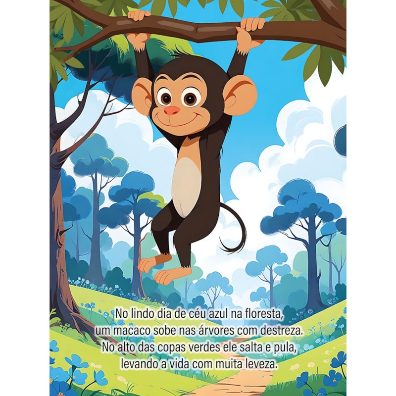 Livro Fantoche O macaco brincalhão - Livro de história + Fantoche ...