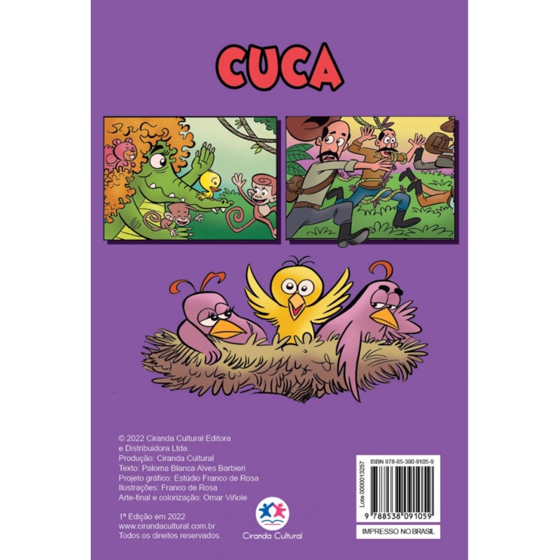Livro Gibi Cuca - Ciranda Cultural