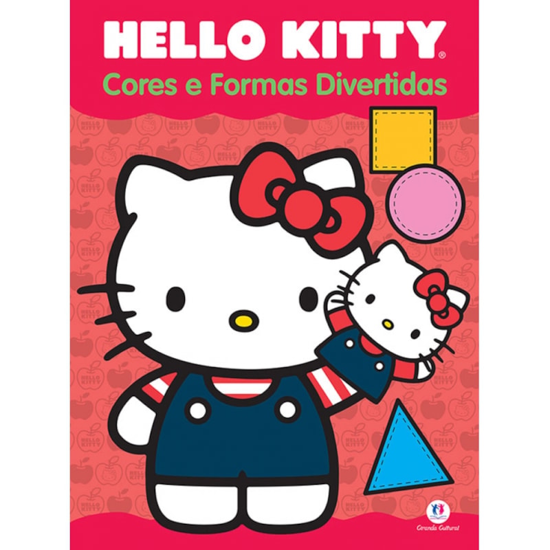 Livro Grampeado Hello Kitty - Cores e formas divertidas - Ciranda Cultural