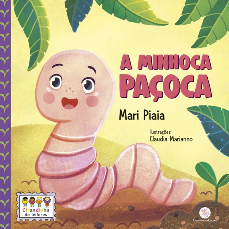 Livro Literatura infantil A minhoca Paçoca - Ciranda Cultural