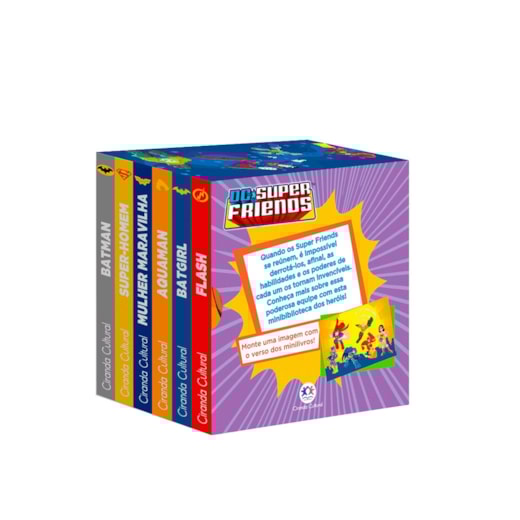Livro Minibiblioteca DC - Superfriends - Minibiblioteca - Ciranda Cultural