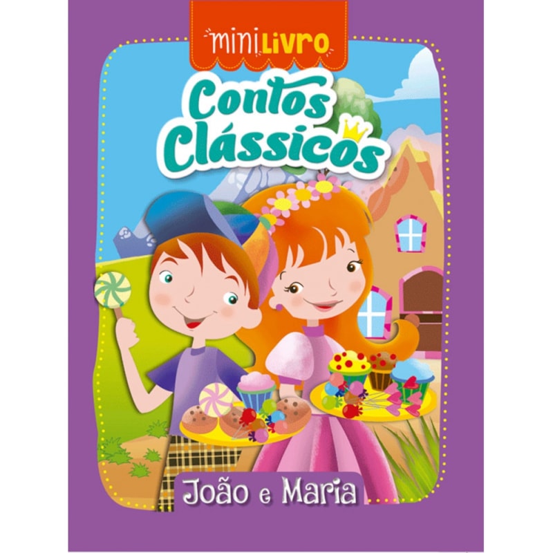 Livro Minilivro Contos clássicos - João e Maria - Ciranda Cultural