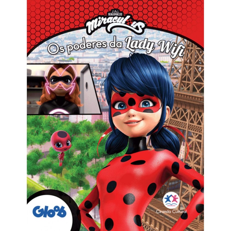 Livro Minilivro Ladybug - Os poderes de Lady Wi-fi - Ciranda Cultural