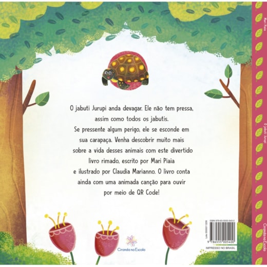 Livro O jabuti Jurupi - Ciranda Cultural