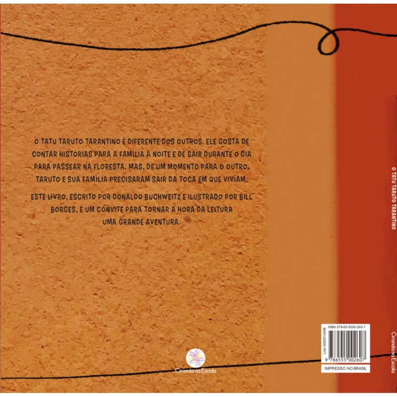 Livro O tatu Taruto Tarantino - Ciranda Cultural