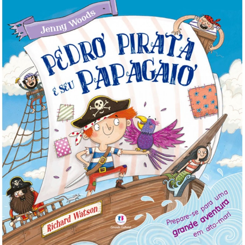 Livro Pedro pirata e seu papagaio - Ciranda Cultural