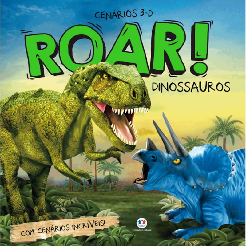 Livro Pop-up Roar! Dinossauros - Ciranda Cultural