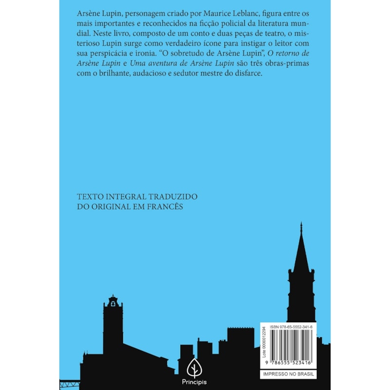 Livro Principis O retorno de Arsène Lupin - Ciranda Cultural