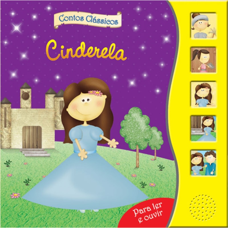 Livro Sonoro Cinderela - Ciranda Cultural