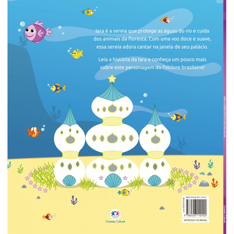 Livro Turma do Folclore - Iara - Ciranda Cultural