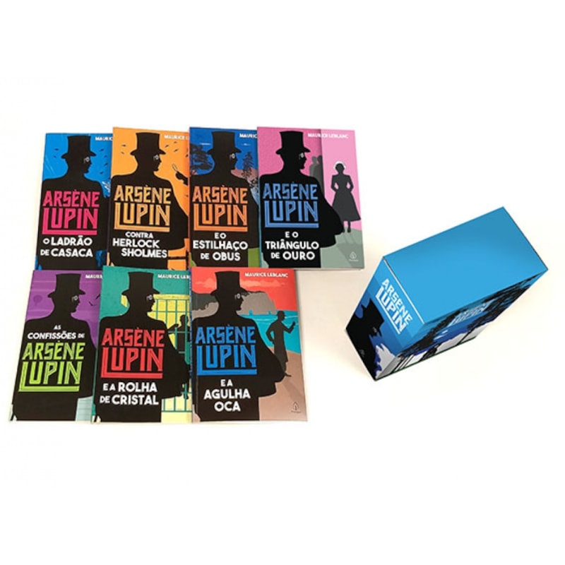 Lupin I - Box com 7 livros com marcador de páginas - Ciranda Cultural