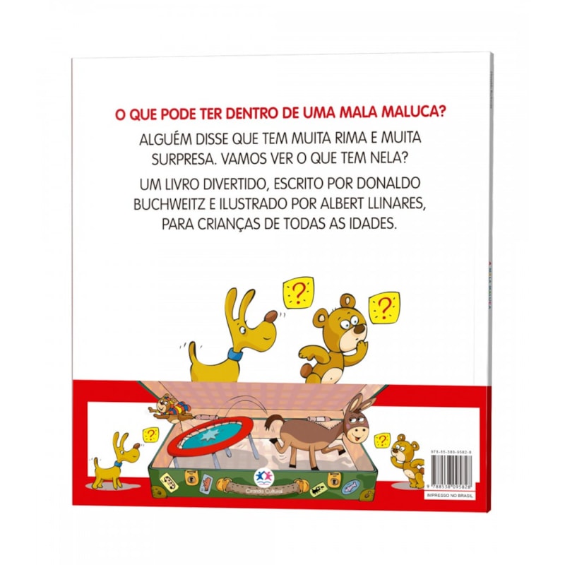 Mala Maluca - Livro + Jogos de alfabetização - Ciranda Cultural
