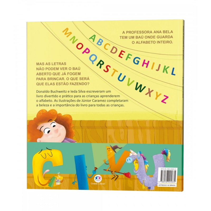 O Varal das Letras - Livro + Alfabetário Ilustrado (cinta) - Ciranda ...