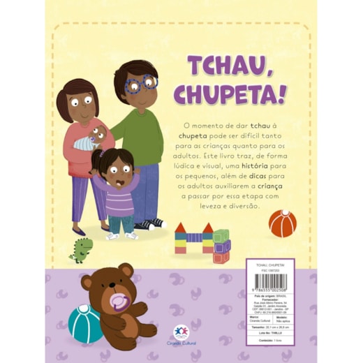 Tchau, chupeta! - Ciranda Cultural